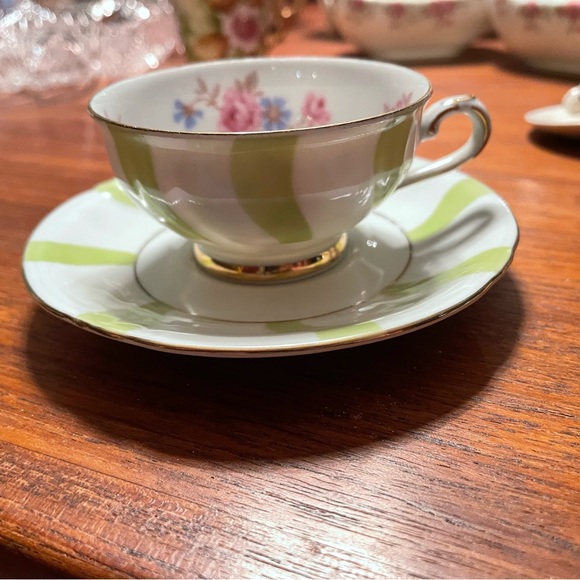 imperial | Accents | Vintage Imperial Bavaria Germany Green And White ...